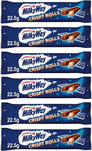 Milky Way Crispy Rolls 24 x 22.5g Whole case - RangePlus