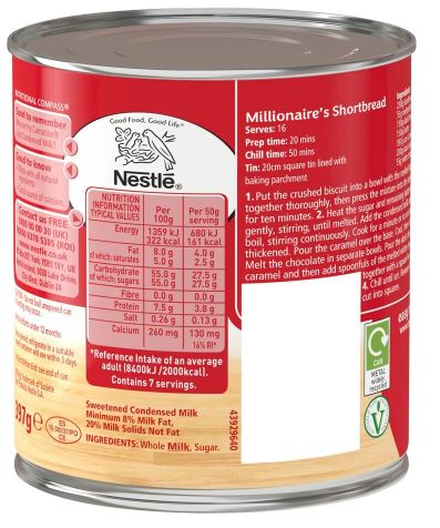 Nestle Carnation Condensed Milk 397g - RangePlus