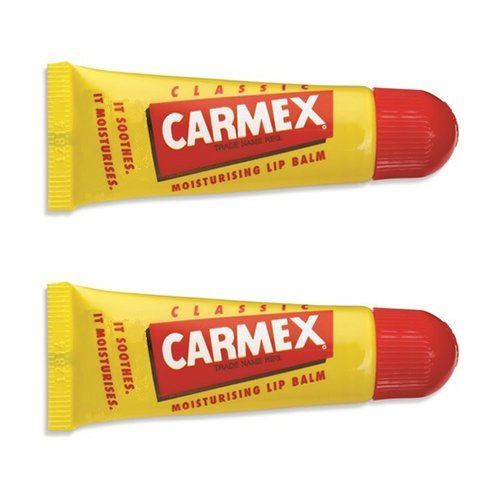Carmex Classic Duo Moisturising Lip Balm Tube For Dry & Chapped Lips ...