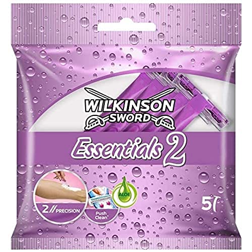 Wilkinson Sword Essentials II 5 Disposable Razors For Women - RangePlus