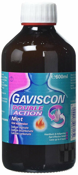 Gaviscon Double Action Mint Liquid 600ml - RangePlus