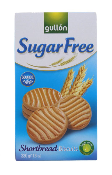 Gullon no sugar Biscuits 330gram box shortbread - RangePlus