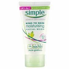 Simple Moisturising Facial Wash 50ml - RangePlus