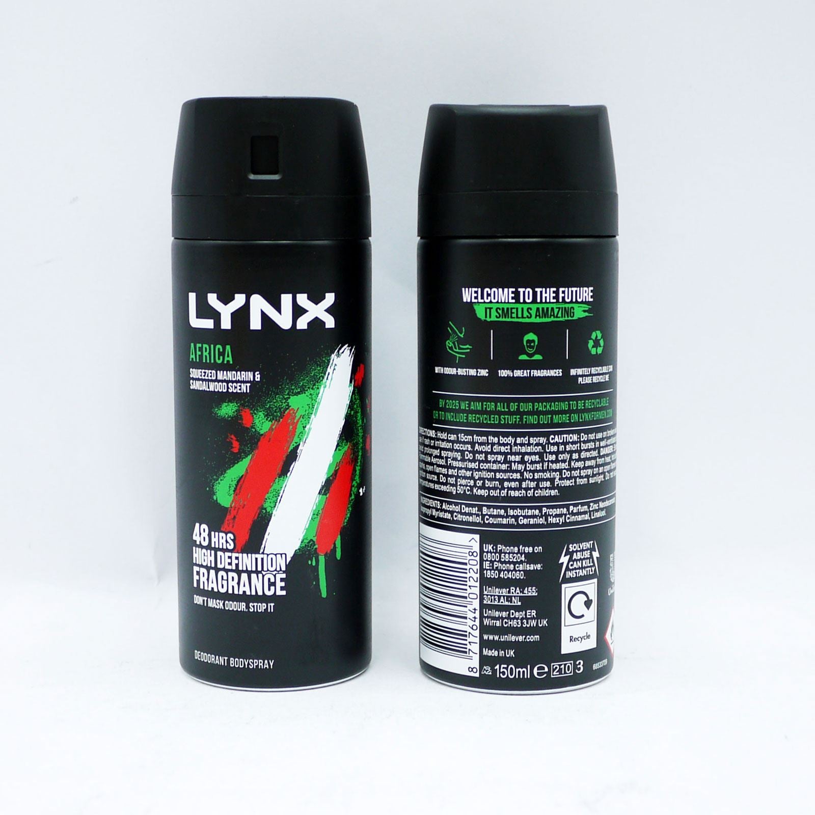 LYNX BODY SPRAY AFRICA - RangePlus
